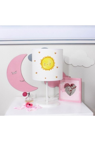 Shoppy11 Güneş Çocuk Odası Abajur