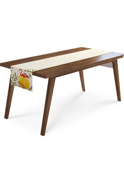 Belnido Home Premium Flamingo Desenli Runner RNA00035 Belnido Home Premium Flamingo Desenli Runner RNA00035