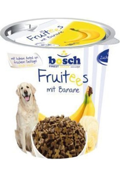 Bosch Fruitees Kümes Hayvanlı ve Muzlu Köpek Ödül Maması 200 gr Bosch Fruitees Kümes Hayvanlı ve Muzlu Köpek Ödül Maması 200 gr