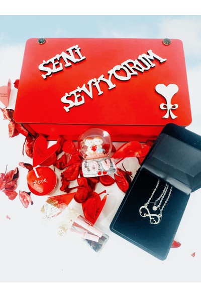 Espa Hediyelik 14 Şubat Sevgililer Günü Hediye Kutusu -Kolyeli Espa Hediyelik 14 Şubat Sevgililer Günü Hediye Kutusu -Kolyeli