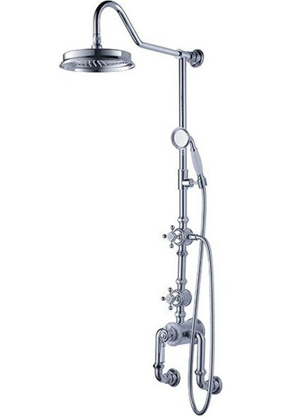 Bocchi Burlington Duş Bataryalı ve El Duşu Setli Duş Kolonu 1004 0031