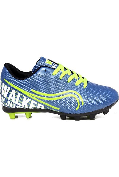 Walked Mavi Krampon Erkek Çocuk Futbol Ayakkabı