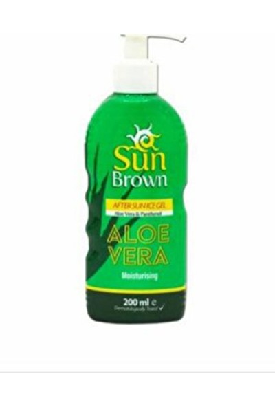 Sun Brown Güneş Sonrası Nemlendirici Aloe Vera Jel 200 ml