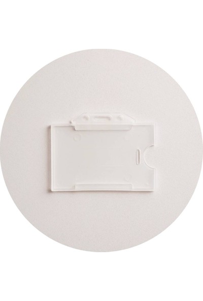 Dodo Bone Yaka Kartı Plastik Şeffaf Tekli Kılıf