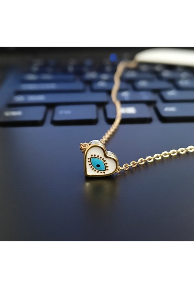 Takıconcept Kalpli Nazar Kolye