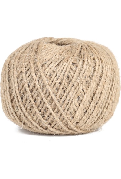 İpsan Jüt Kırnap Hasır Ipi, Çuval Ipi, Kırnap Ipi, Jüt Ip 100 Gram, 100 Metre