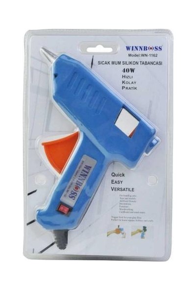 Himarry Winnboss 40W Silikon Tabancası Açma Kapama Tuşlu Himarry Winnboss 40W Silikon Tabancası Açma Kapama Tuşlu
