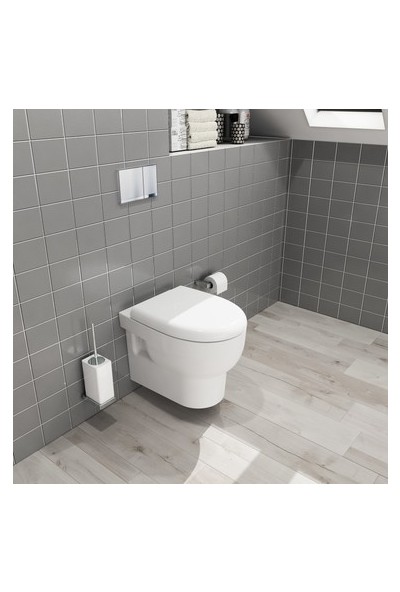 Isvea Absolute Asma Klozet +R30 Yavaş Kapanan Duroplast Kapak Isvea Absolute Asma Klozet +R30 Yavaş Kapanan Duroplast Kapak