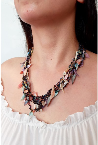 Mypatya Renkli Deniz Kabuğu Kolye Mypatya Renkli Deniz Kabuğu Kolye