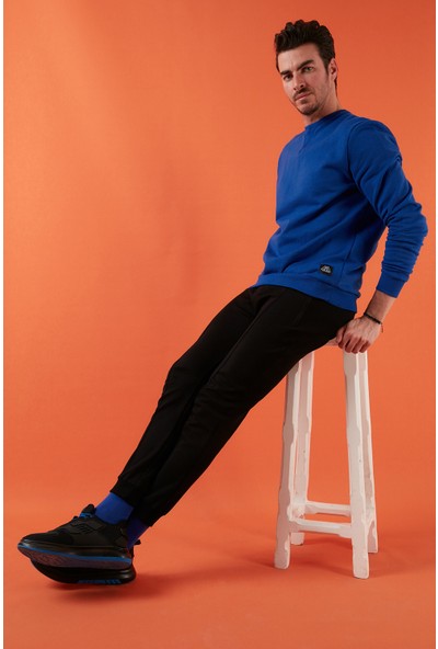 Buratti Şardonlu Slim Fit Bisiklet Yaka Kışlık Sweat Erkek Sweat 5975001 Buratti Şardonlu Slim Fit Bisiklet Yaka Kışlık Sweat Erkek Sweat 5975001