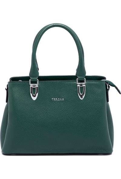 Tergan Kadın Yeşil Deri Çanta 79293I5T