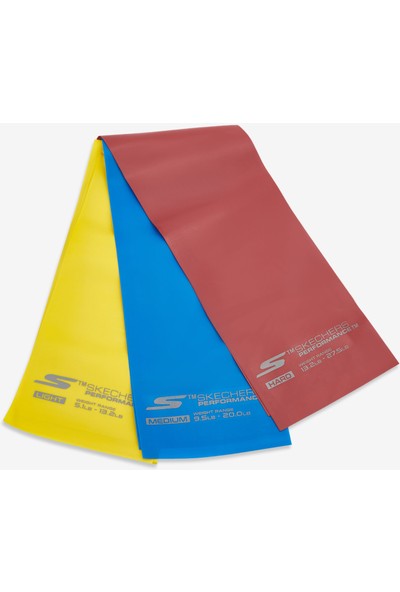 Skechers STRETCH BAND SET Unisex Çok Renkli Direnç Bandı - SFRSS140MULT Skechers STRETCH BAND SET Unisex Çok Renkli Direnç Bandı - SFRSS140MULT