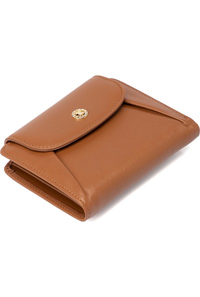 Tergan Taba Deri Kadın Cüzdanı 05714H51