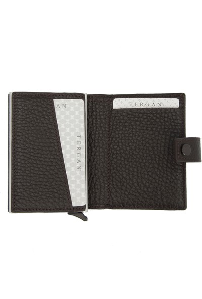 Tergan Kahve Deri Unisex Kredi Kartlık 00263A42