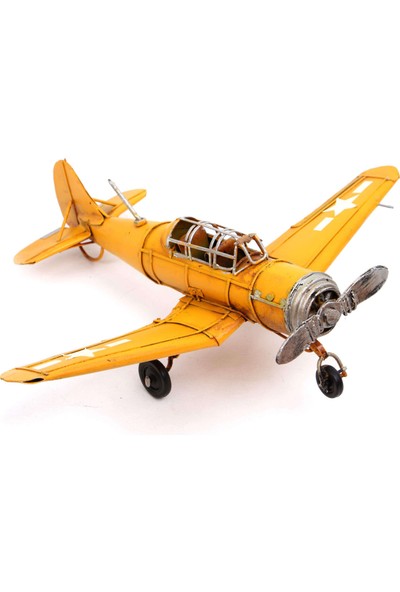 Trend Hediyelik Dekoratif Metal Uçak