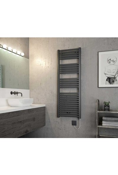 Mywondry Thermo Kuru Elektrikli Havlupan 500*700 Antrasit (Susuz Çalışır)