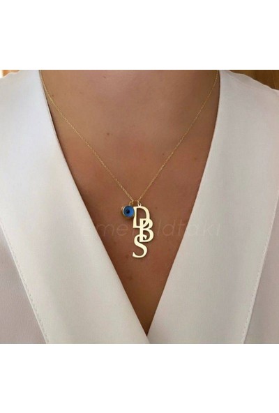 Emerald Takı Harf Kolye