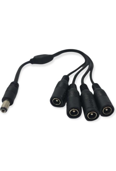 Powermaster PM-7718 4x1 Power Çoğaltıcı Kablo 5.5x2.5mm Powermaster PM-7718 4x1 Power Çoğaltıcı Kablo 5.5x2.5mm
