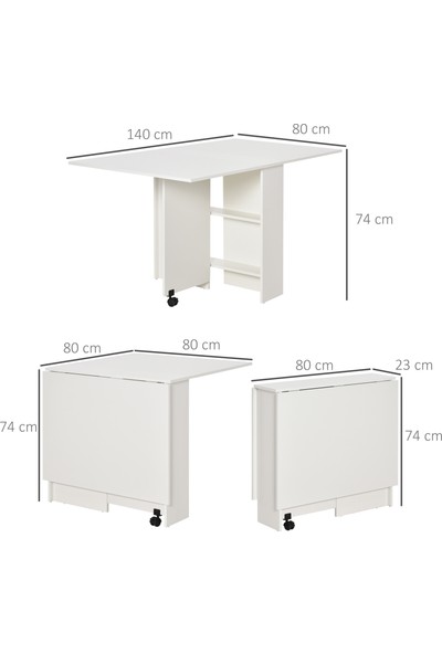 ZMK Katlanır Kelebek Masa