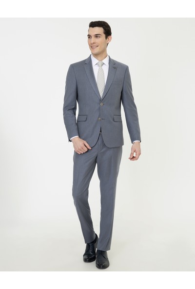 Pierre Cardin Gri Slim Fit Takım Elbise 50251405-VR024