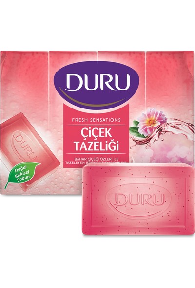 Duru Fresh Sensations Çiçek Tazeliği 4 Adet Duş Sabunu 600gr
