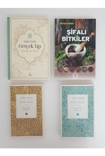 Yitik Şifa Yayınları Gerçek Tıp Yitik Şifanın Izinde Seti 4 Kitap - Aidin Salih