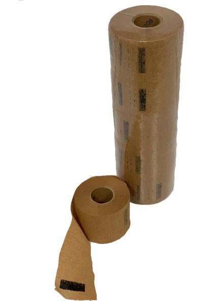 Polenplus Kuaför Berber Boyun Bandı 5'li Rulo Ense Bandı Eksta Yapışkan Kahverengi