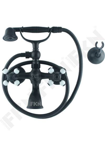 Fkn Koç Siyah Banyo ve Duş Takımı