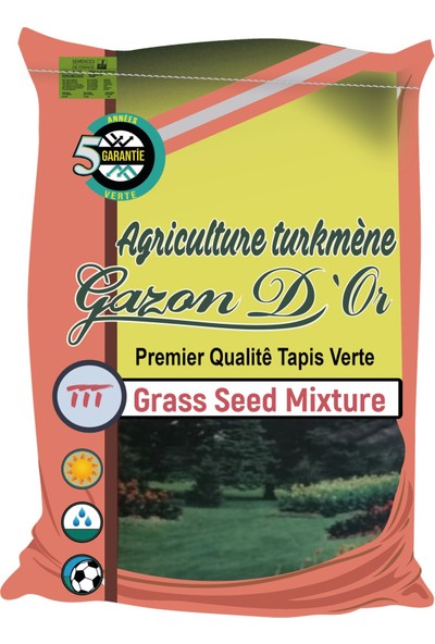 Türkmen Gazon D'or 7'li Karışım Fiesta Çim Tohumu 7 Günde Çimlenen(Ttt) Türkmen Gazon D'or 7'li Karışım Fiesta Çim Tohumu 7 Günde Çimlenen(Ttt)