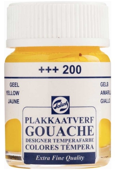 Talens Guaj 16 ml Yellow 200