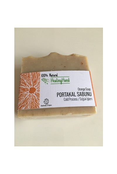 100% Natural HealingHand El Yapımı Portakal Sabunu (120 gr) 100% Natural HealingHand El Yapımı Portakal Sabunu (120 gr)