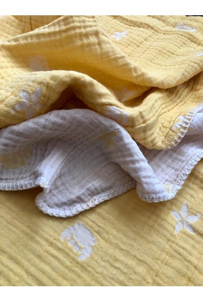 Şule Collection 4 Katlı Müslin Bebek Ve Çocuk Örtüsü