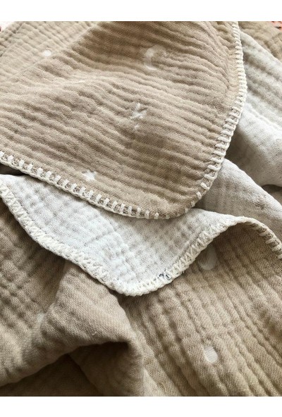 Şule Butik 4 Katlı Müslin Bebek ve Çocuk Örtüsü