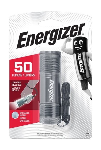 Energizer El Feneri 3 Aaa Metal Işık Energizer El Feneri 3 Aaa Metal Işık
