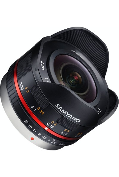 Samyang 7,5mm F3.5 Balıkgözü Lens, Mft Uyumlu