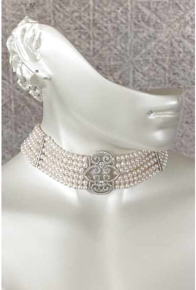 Birinci 1926 Birinci1926 925 Ayar Gümüş Sultan Choker Kolye Kolleksiyon Birinci 1926 Birinci1926 925 Ayar Gümüş Sultan Choker Kolye Kolleksiyon