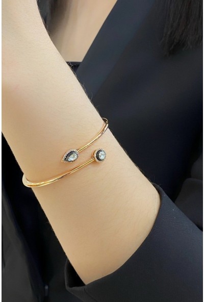 Zümrüt Sarraf 0.51 Karat Damla Coronet Taşlı Elmas Bayan Bileklik
