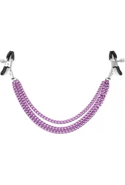 Lilitu Shop Bdsm Zincirli Göğüs Ucu Kelepçesi Lilitu Shop Bdsm Zincirli Göğüs Ucu Kelepçesi