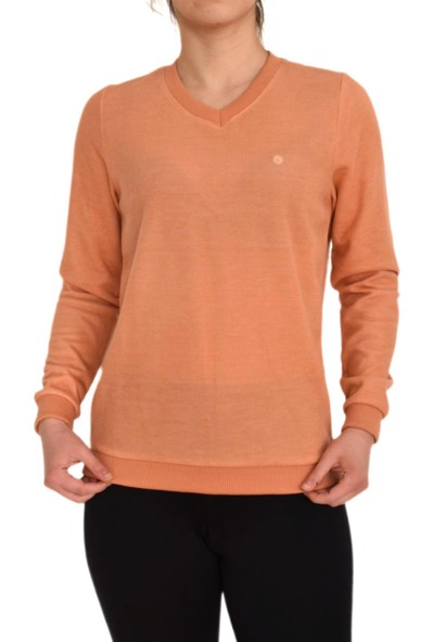 Naykı Bayan V Yaka Sweatshirt BGLNT86940