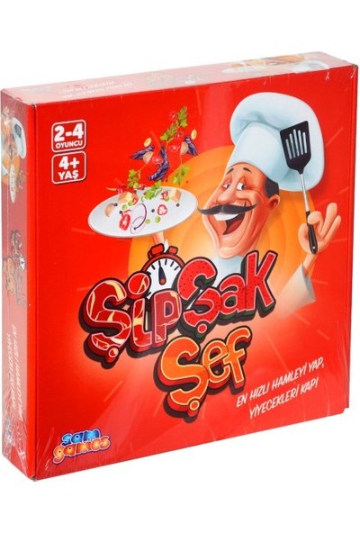 Oyuncak Zinciri Şip Şak Şef Eğlenceli Kutu Oyunu