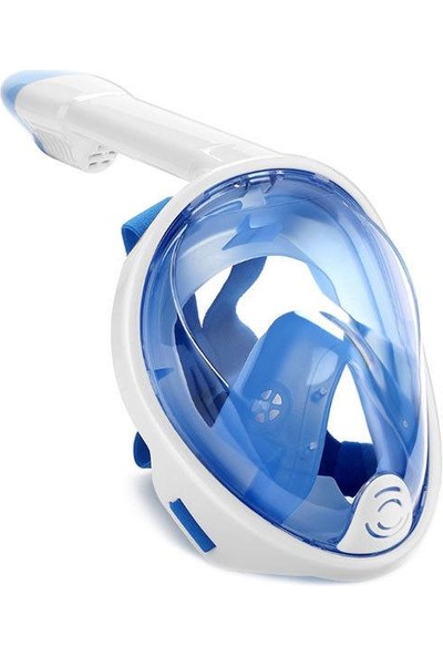Bernam Snorkel Tam Yüz Dalış Maskesi Maske Set S-M Bermuda - 7260