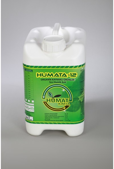 Humata 12 Leonardit Menşeli Humik asit 5 L