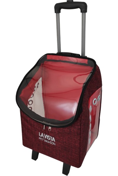 Lavista Pet Valiz Kedi/köpek Taşıma Çantası Bordo Lavista Pet Valiz Kedi/köpek Taşıma Çantası Bordo