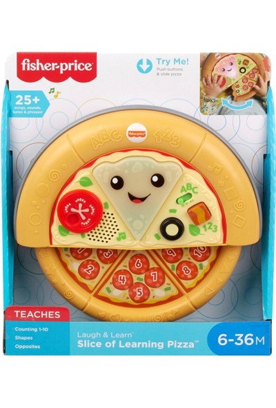 Bernam Fisher-Price® Eğlen ve Öğren® Eğitici Pizza / Türkçe / 6-36 Ay Bernam Fisher-Price® Eğlen ve Öğren® Eğitici Pizza / Türkçe / 6-36 Ay