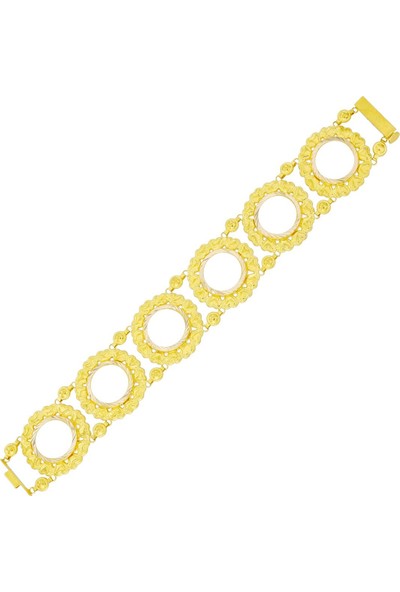 T51 Tuğrul Altın Çeyrekli Altın Bileklik T023234