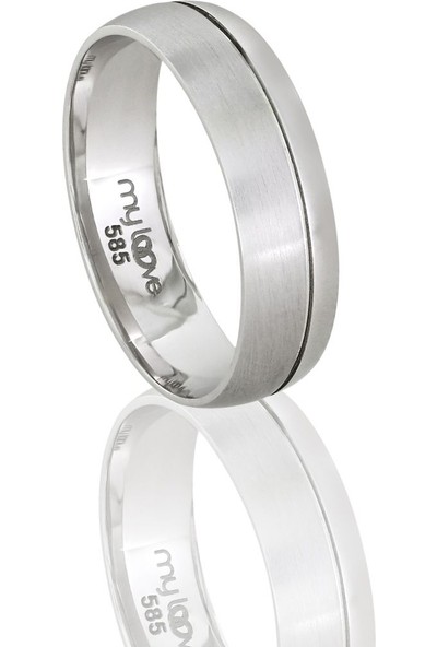 T51 Tuğrul Altın Altın Erkek Alyans ​ T045042