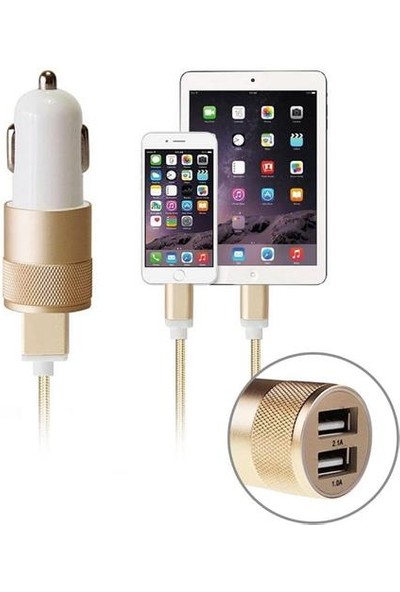Modacar 2.1A 2 USB Çıkışlı Araç Şarj Çakmak Soketi 428927