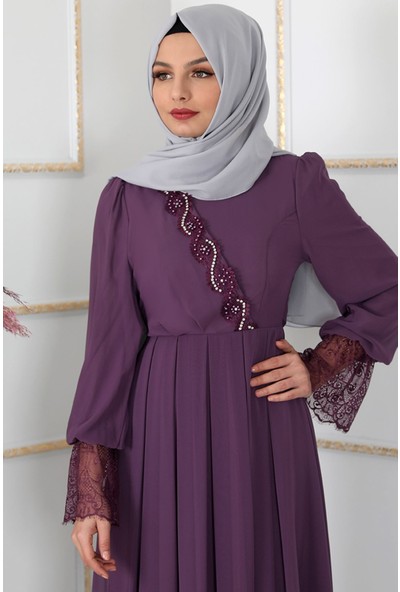 Tesettür Abiye Kadın Abiye