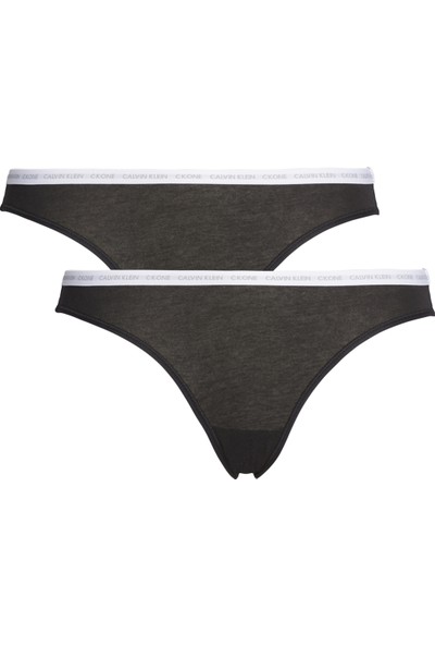 Calvin Klein Kadın Siyah Bıkını 2li Paket