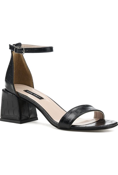 Nine West Pıyaa 2fx Siyah Kadın Topuklu Sandalet